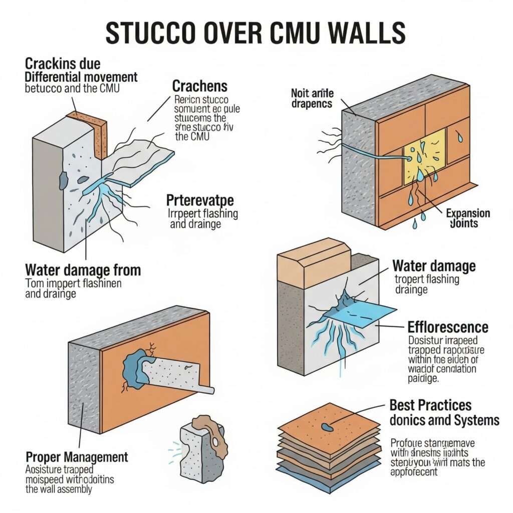 Stucco Over CMU Walls: Benefits, Risks & Application Techniques ...